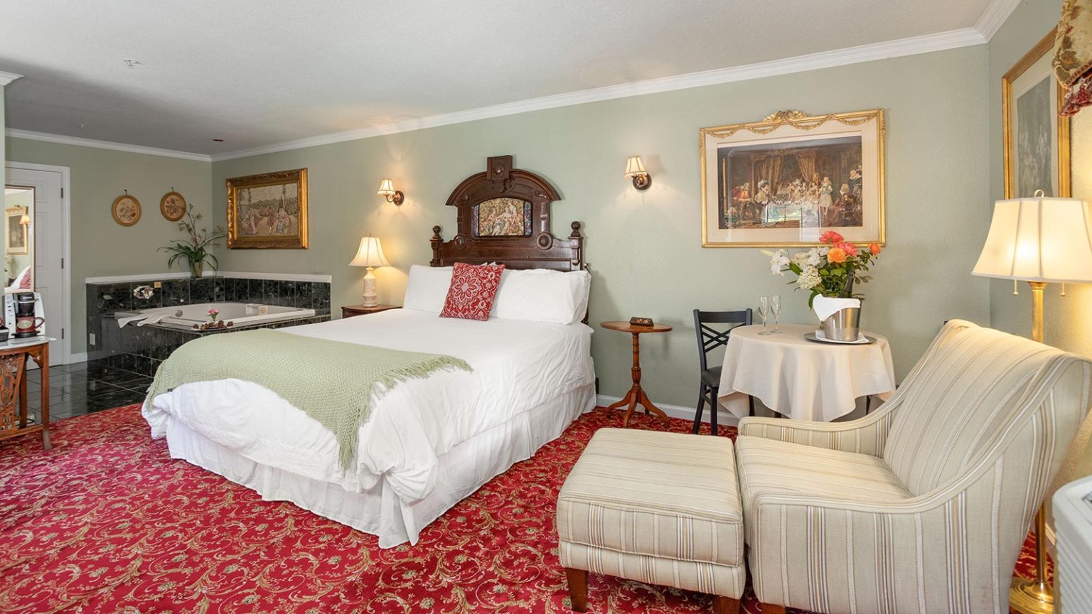 ** Napa Valley Bed and Breakfast ** The Candlelight Inn Napa Valley